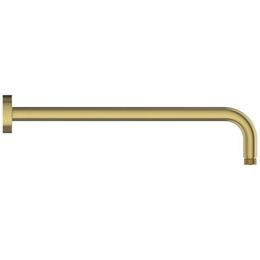 Ideal Standard Idealrain Brausearm B9445A2 400 mm, Brushed Gold, Wandanschluss
