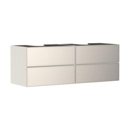 Hansgrohe Xevolos E Waschtischunterschrank 54200790 1570x555x550mm, 4 Schubladen, sandbeige matt, sandbeige metallic