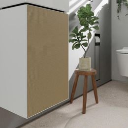 Hansgrohe Xevolos E Waschtischunterschrank 54169390 340x555x245mm, f&uuml;r Handwaschbecken, rechts, mattwei&szlig;, bronze Struktur