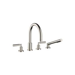 Dornbracht Tara. Vierloch-Wannenmischer 27512882-08 Wannenrand/Fliesenrandmontage, platin
