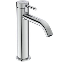 Ideal Standard Ceraline Nuovo Waschtischarmatur BD959AA Ausldung 135mm, mit Push-Open Ventil, Chrom