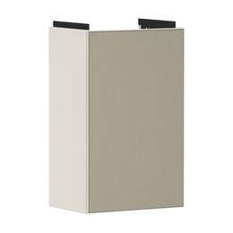 Hansgrohe Xevolos E Waschtischunterschrank 54167390 340x555x245mm, links, sandbeige matt, bronze Struktur