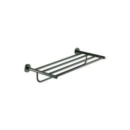 Grohe Essentials Multi-Badetuchhalter 40800AL1 55cm, verdeckte Befestigung, hard graphite geb&uuml;rstet