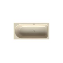 Bette BetteOcean Low-Line Badewanne 8841-006 jasmin, 150x70x38cm, Fu&szlig;ende rechts, &Uuml;berlauf hinten