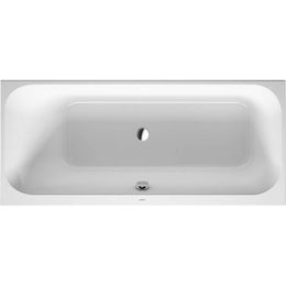 Duravit Badewanne Happy D.2 700308000000000 160 x 70 cm, weiß, Rückenschräge links
