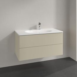Villeroy & Boch Villeroy und Boch Antao Waschtisch-Unterschrank K05000HJ 98,8x50,4x49,6cm, ohne Frontstruktur, silk grey matt lacquer