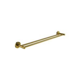 Grohe Essentials Doppel-Badetuchhalter 40802GN1 60cm, verdeckte Befestigung, cool sunrise geb&uuml;rstet