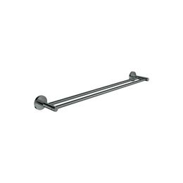Grohe Essentials Doppel-Badetuchhalter 40802A01 60cm, verdeckte Befestigung, hard graphite