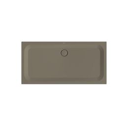 Bette BetteUltra Duschwanne 5955-404AE 160x80x3,5cm, Antirutsch/Pro, graphite