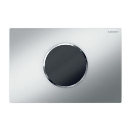 Geberit WC-Steuerung 115908KN6 Batteriebetrieb, 2-Mengen-Sp&uuml;lung, mattverchromt