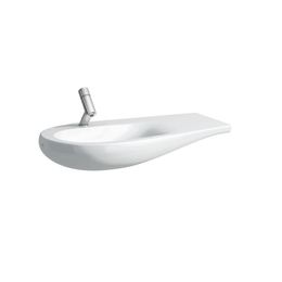 Laufen Alessi One Waschtisch 8149754001041 90x50cm, wei&szlig; Clean Coat, Ablage rechts
