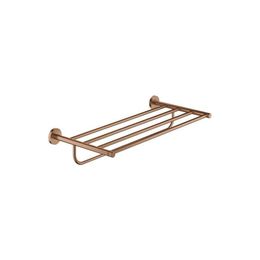 Grohe Essentials Multi-Badetuchhalter 40800DL1 55cm, verdeckte Befestigung, warm sunset geb&uuml;rstet