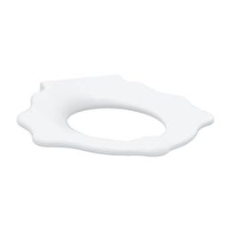 Geberit Bambini WC-Sitzring 573370000 mit St&uuml;tzfunktion, Schildkr&ouml;tendesign, wei&szlig;
