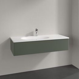 Villeroy & Boch Villeroy und Boch Antao Waschtisch-Unterschrank K03000HL 118,8x25,6x49,3cm, ohne Frontstruktur, leaf green matt lacquer