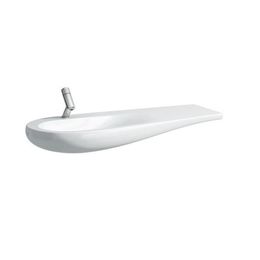 Laufen Alessi One Waschtisch 8149734001041 120x50cm, wei&szlig; clean Coat, Ablage rechts