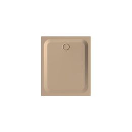 Bette BetteUltra Duschwanne 8660-425T 120x100x3,5cm, Wannentr&auml;ger, greige