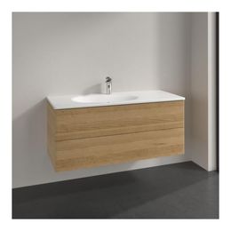 Villeroy & Boch Villeroy und Boch Antao Waschtisch-Unterschrank L06100HN 118,8x50,4x49,3cm, mit Frontstruktur, honey oak