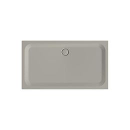 Bette BetteUltra Duschwanne 5961-416AE 160x90x3,5cm, Antirutsch/Pro, stone