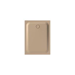 Bette BetteUltra Duschwanne 1260-425T 120x90x3,5cm, Wannentr&auml;ger, greige