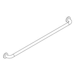 HEWI Serie 801 Haltegriff 8013615099 &Oslash; 3,3 cm, BM211.2, 110 cm, reinwei&szlig;