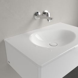 Villeroy & Boch Villeroy und Boch Antao Schrankwaschtisch 4A7583R1 80x50cm, eckig, ohne &Uuml;berlauf, wei&szlig; C-plus