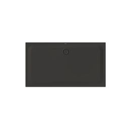 Bette BetteUltra Duschwanne 5808-401AE 180x100x3,5cm, Antirutsch/Pro, anthracite