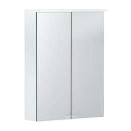 Geberit Option Basic Spiegelschrank 500257001 500x675x140mm, mit Beleuchtung, zwei T&uuml;ren