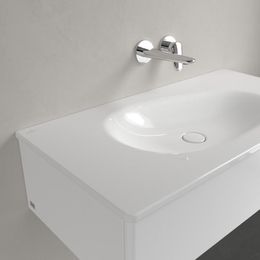 Villeroy & Boch Villeroy und Boch Antao Schrankwaschtisch 4A76A3R1 100x50cm, eckig, ohne &Uuml;berlauf, wei&szlig; C-plus