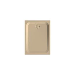 Bette BetteUltra Duschwanne 1260-003AE 120x90x3,5cm, Antirutsch/Pro, bahamabeige