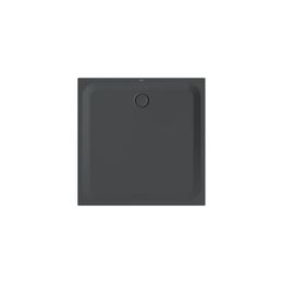 Bette BetteUltra Duschwanne 8720-400AE 120x120x3,5cm, Antirutsch/Pro, raven