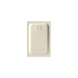 Bette BetteUltra Duschwanne 1680-001T 120x80x3,5cm, Wannentr&auml;ger, pergamon