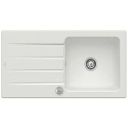 Villeroy & Boch Villeroy & Boch Architectura Einbausp&uuml;le 336002SM mit Ablaufgarnitur und Exzenterbet&auml;tigung, Steam