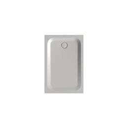 Bette BetteUltra Duschwanne 1680-410T 120x80x3,5cm, Wannentr&auml;ger, silver