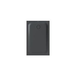 Bette BetteUltra Duschwanne 1680-400AE 120x80x3,5cm, Antirutsch/Pro, raven