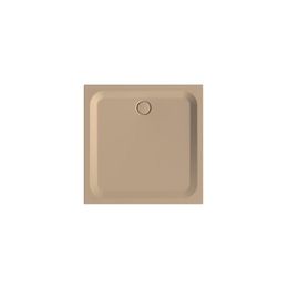 Bette BetteUltra Duschwanne 8743-425AE 110x110x3,5cm, Antirutsch/Pro, greige