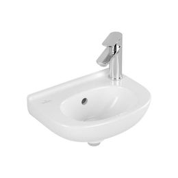 Villeroy & Boch Villeroy & Boch O.Novo Handwaschbecken 53603601 Compact, 36 x 27,5 cm, weiss, mit Hahnloch