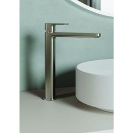 Kludi RENON Waschsch&uuml;ssel-Einhandmischer DN 15 42298N575 ohne Ablaufgarnitur, Stainless Brushed Nickel