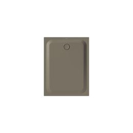 Bette BetteUltra Duschwanne 5788-404PLUS 130x100x3,5cm, Glasur, graphite