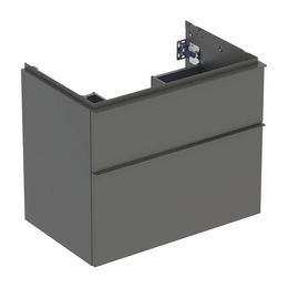 Geberit iCon Waschtisch-Unterschrank 502304JK1 74x61,5x47,6cm, 2 Schubladen, lava matt/lava matt