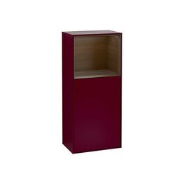 Villeroy & Boch Villeroy und Boch Finion Seitenschrank G510GNHB 41,8x93,6cm, rechts, Emotion, Regal oben Walnut veneer, Peony Matt