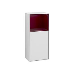 Villeroy & Boch Villeroy und Boch Finion Seitenschrank G510HBMT 41,8x93,6cm, rechts, Emotion, Regal oben Peony Matt, White matt lacquer
