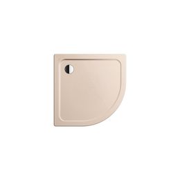 Kaldewei Arrondo Duschwanne 460335000030 100x100x6,5cm, mit Tr&auml;ger, Antislip, bahamabeige