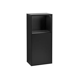 Villeroy & Boch Villeroy und Boch Finion Seitenschrank G500PDPD 41,8x93,6cm, links, Emotion, Regal oben Black matt, Black matt lacquer