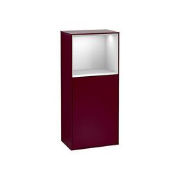 Villeroy & Boch Villeroy und Boch Finion Seitenschrank G500MTHB 41,8x93,6cm, links, Emotion, Regal oben White Matt, Peony Matt