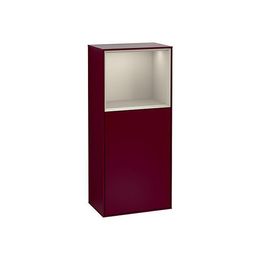 Villeroy & Boch Villeroy und Boch Finion Seitenschrank G510HHHB 41,8x93,6cm, rechts, Emotion, Regal oben Sand Matt, Peony Matt
