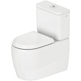 Duravit Qatego Stand-Tiefsp&uuml;l-WC-Kombination 2021090000 39x60cm, 6 l, Rimless, wei&szlig; Hochglanz
