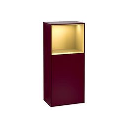 Villeroy & Boch Villeroy und Boch Finion Seitenschrank G510HFHB 41,8x93,6cm, rechts, Emotion, Regal oben Gold matt, Peony Matt