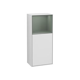 Villeroy & Boch Villeroy und Boch Finion Seitenschrank G500GMMT 41,8x93,6cm, links, Emotion, Regal oben Olive Matt, White matt lacquer