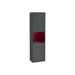 Villeroy & Boch Villeroy und Boch Finion Hochschrank F460HBHG 41,8x151,6x27cm, links, Regal Peony Matt Lacquer, Midnight Blue Matt Lacquer