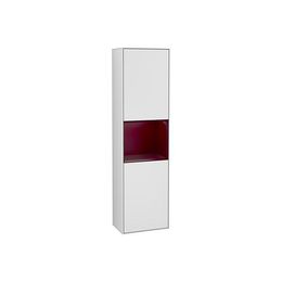Villeroy & Boch Villeroy und Boch Finion Hochschrank G470HBMT 41,8x151,6cm, rechts, Emotion, Regal Peony Matt Lacquer, White matt lacquer